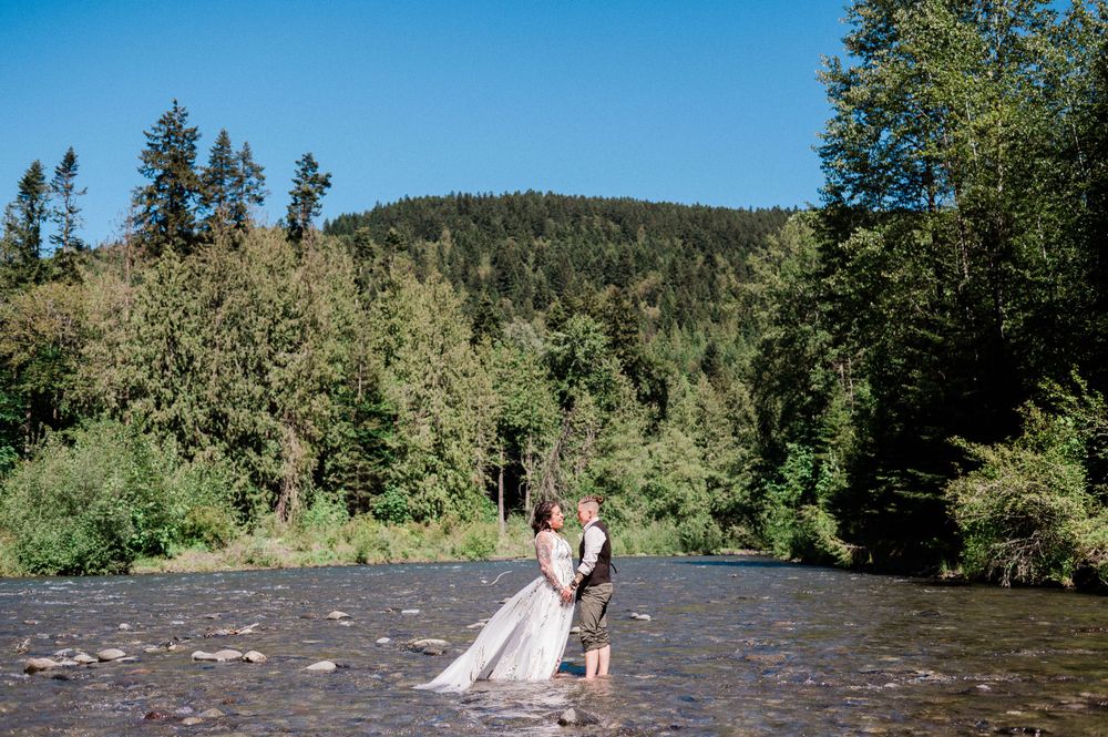 Dungeness River Elopement