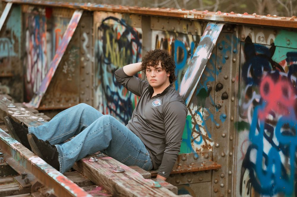 Allen Station Senior Session with Max - Mary Hickman Photography