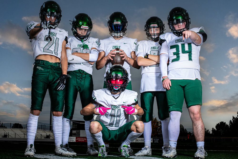 Capturing Creativity : Eagle High | JV Football - The Jenny Lens