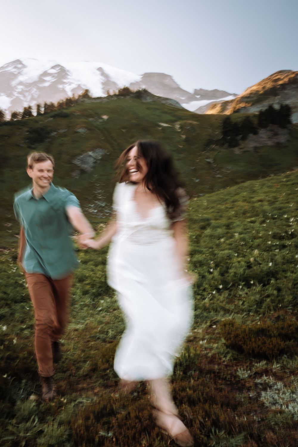 Sam + Liz's Engagement Shoot at Mt. Rainier