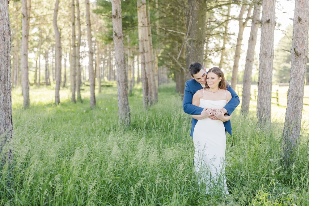 Virginia + Connor | An Early Summer Wedding at Richardson Farm - Cassie ...