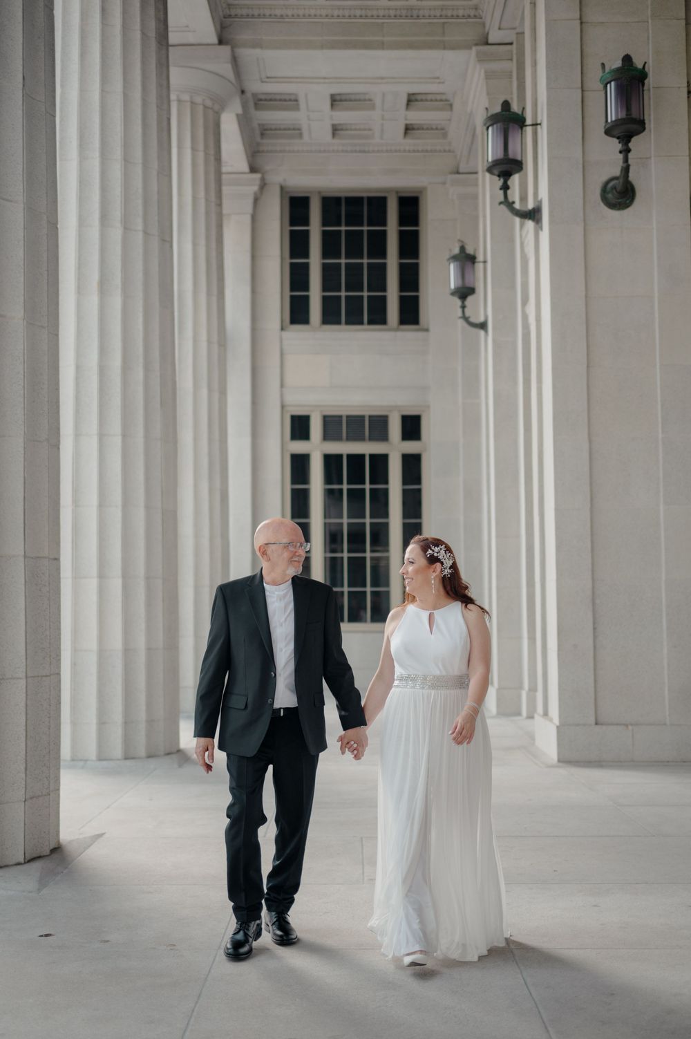 Civil Wedding in Style! Dazzling in Miami's Impressive District Court ...