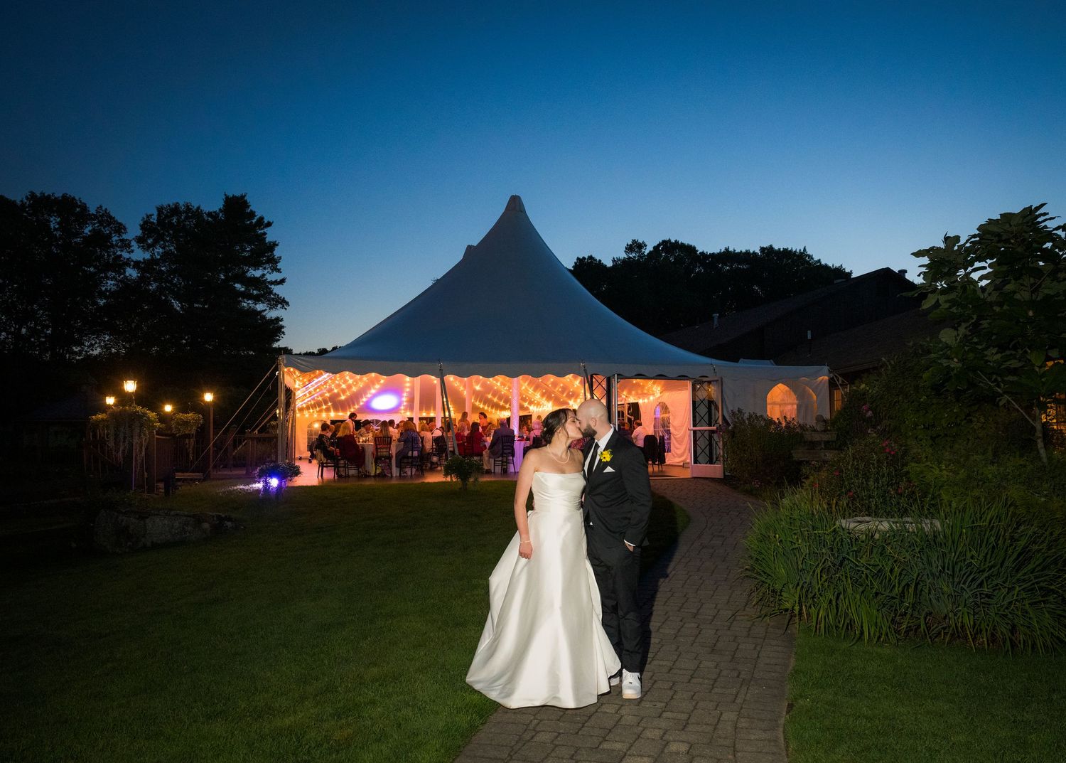 Caleigh & Mike's Summer Wedding at Fern Hill Barn, Spencer MA - Hemlock ...