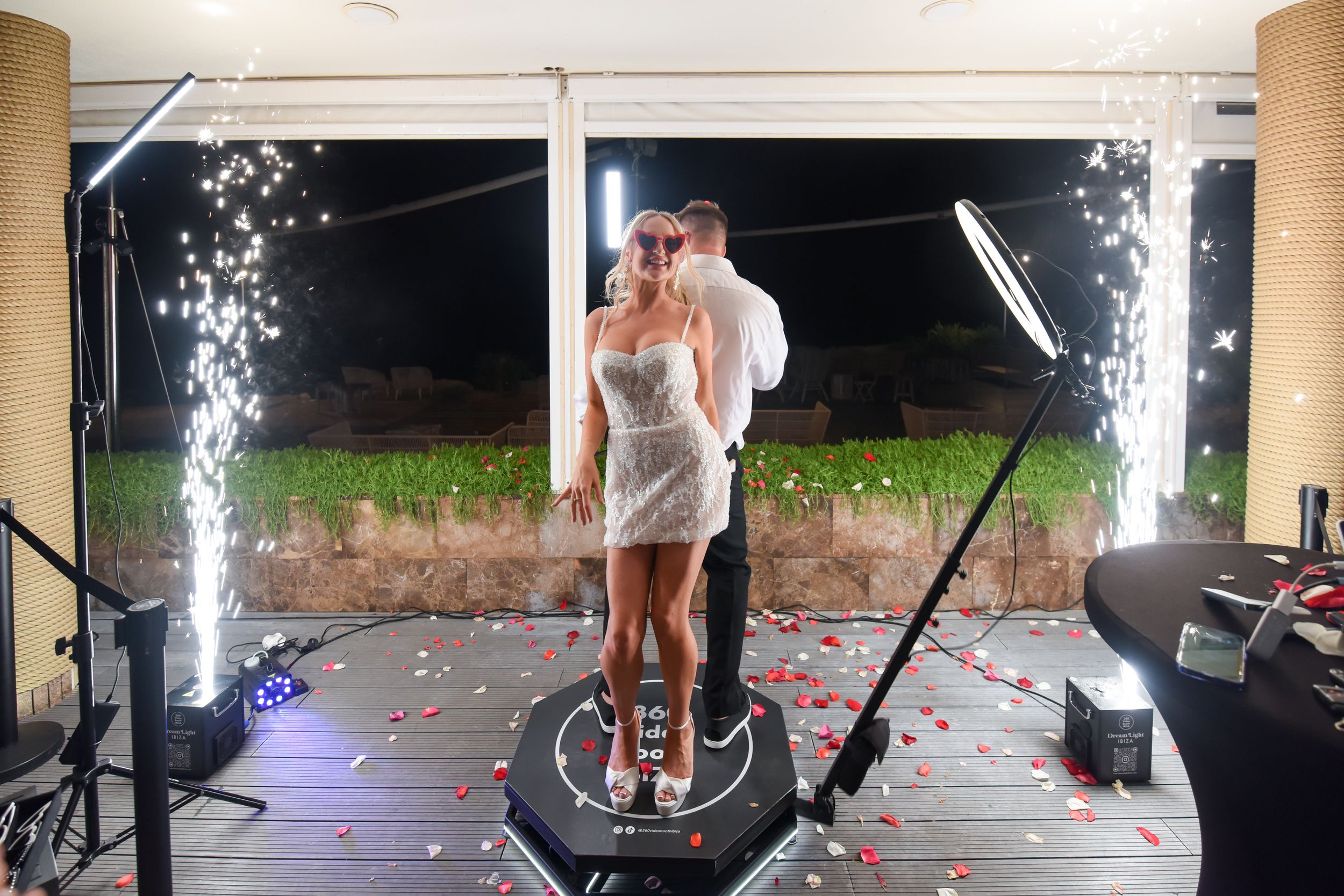 The Photo Booth and 360 Video Booth at Bea & Julio Wedding at Destino ...