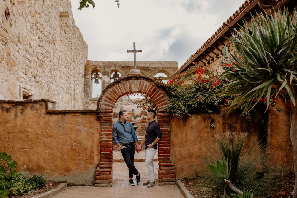 Gary & Price's Mission San Juan Capistrano Engagement - Edith Hogan ...