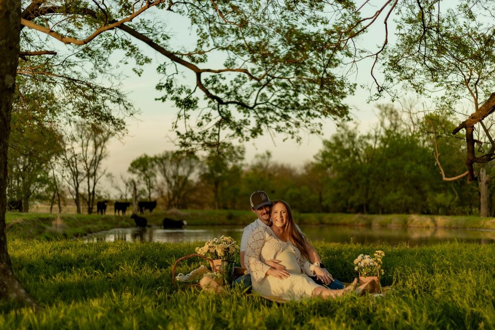 Soaked in Country Twilight: A Maternity Story of Soft Kicks & Wild ...