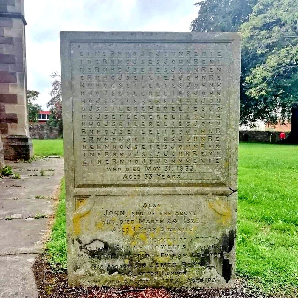 Acrostic Puzzle Gravestone - Funeral Photography by Nikki Kellogg