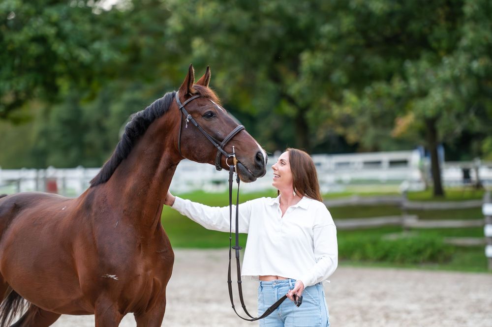 Reagan & Stevie - Fall Horse & Rider Session - Madeline Ball Photography