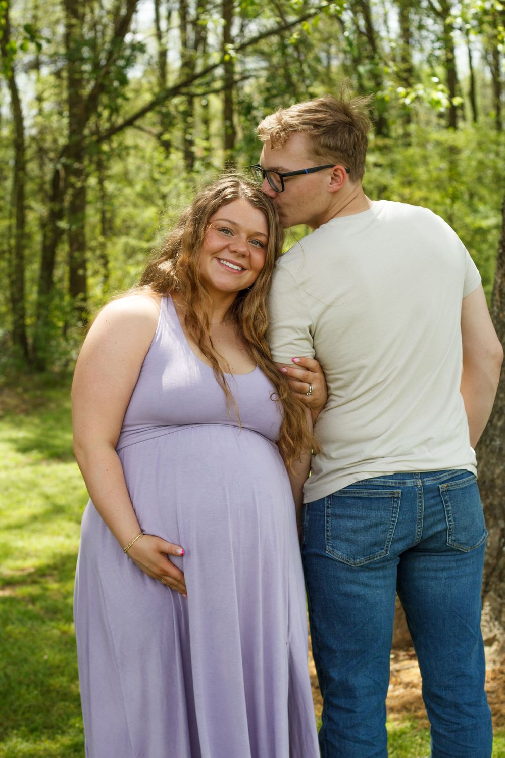 Awaiting Baby B | Sunlit Maternity Session At Camp Jordan - Drifting Feathers Photography by Tiffany