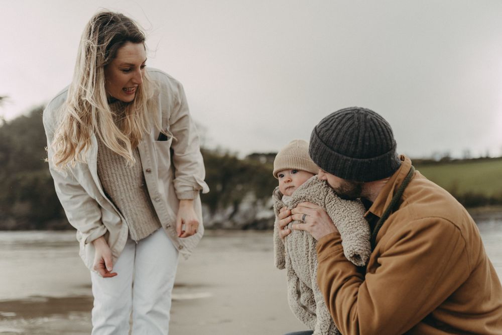 Beach Baby - Mothecombe, Devon - Jasmine Pillar Photography - Devon