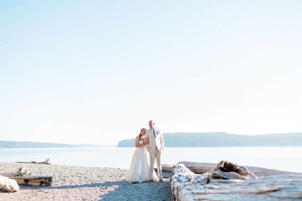 Owen Beach Elopement in Point Defiance Park