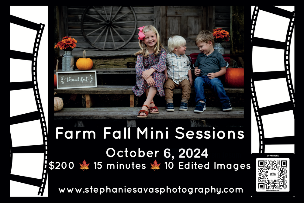FARM FALL MINI SESSIONS - Stephanie Savas Photography