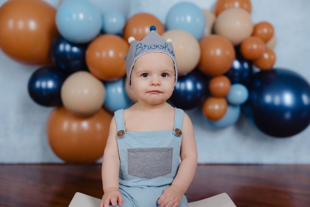 BROOKS TURNS ONE | TEDDY BEAR MILESTONE - Isaphotobabies