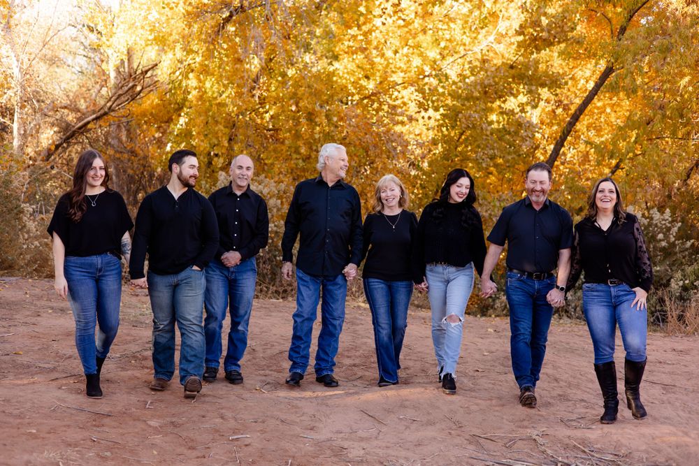 Greg and Bonnie Clark Family - Bluebird Photography
