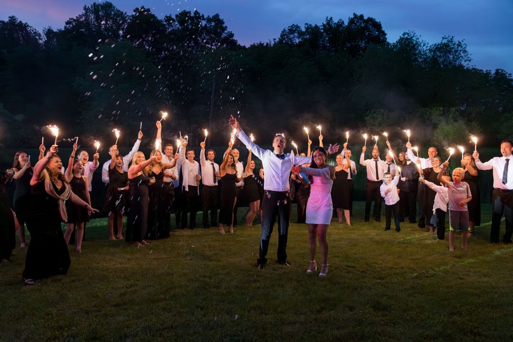 Creative and Memorable Wedding Reception Exit Ideas - Alicia Faye ...