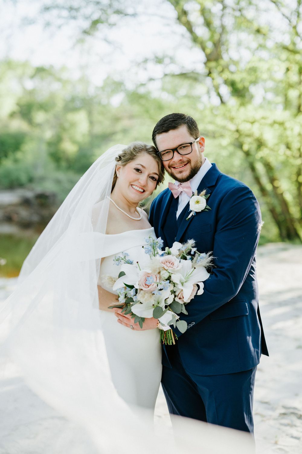 Kayla + Kaleb | A Wallace, NC Wedding at The River Lodge at River ...