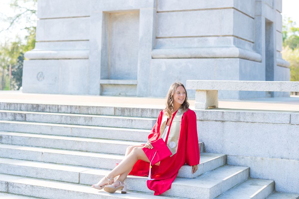 An NC State Graduation Photos Session with Noelle - Julia Renee Photography