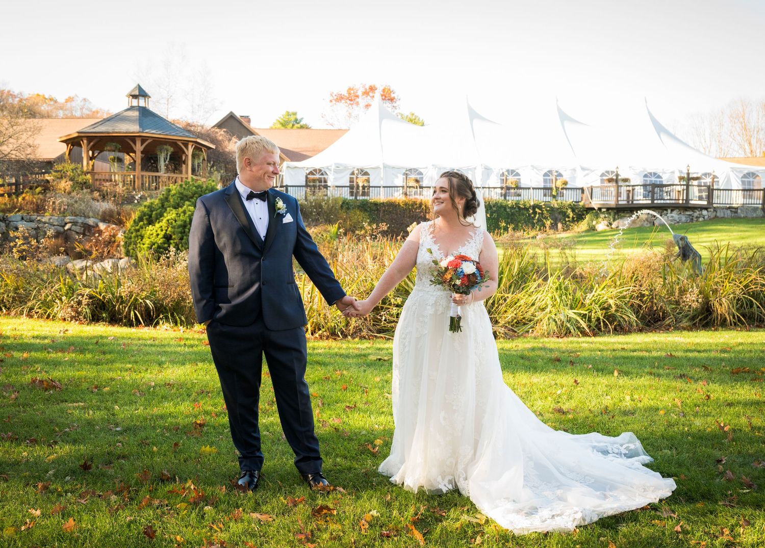 Erin & Brendan's Fall Wedding at Fern Hill Barn, Spencer MA - Hemlock ...