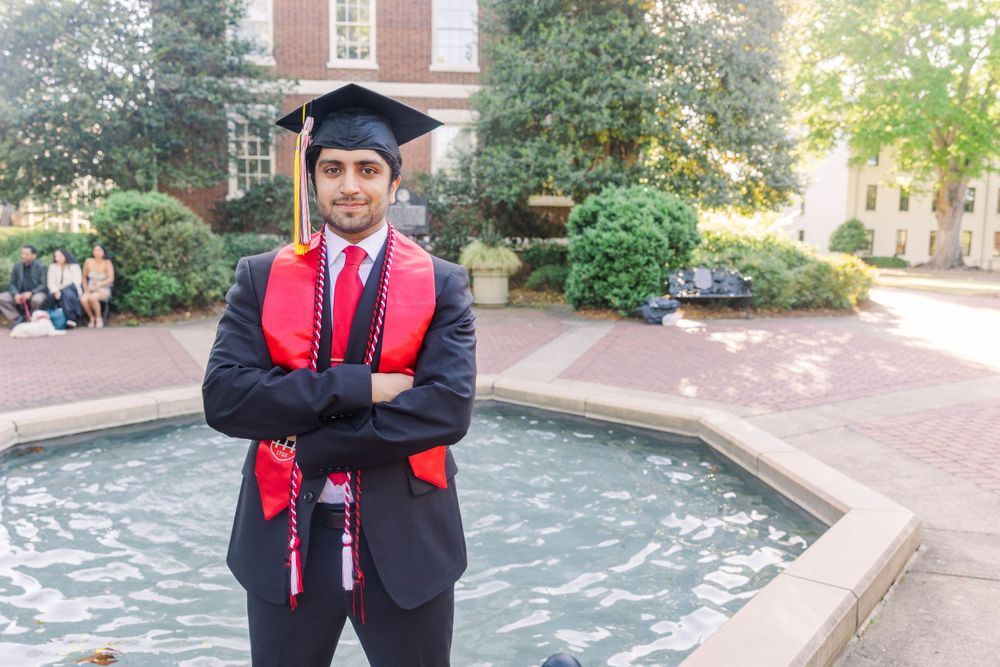 Aryan UGA Grad - Rachel Okamoto Photography