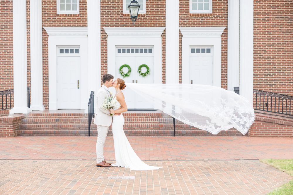 Christian Church and Bentwinds Country Club Summer Wedding in Fuquay ...
