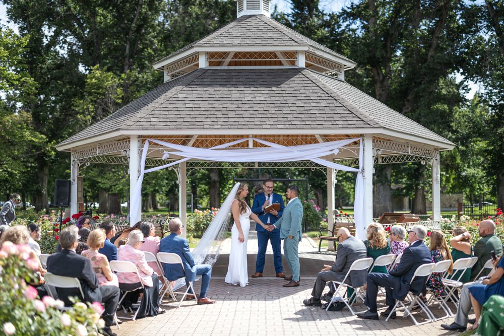 David & Lindsey, Boise Rose Garden (part 1) - Buckley Photography