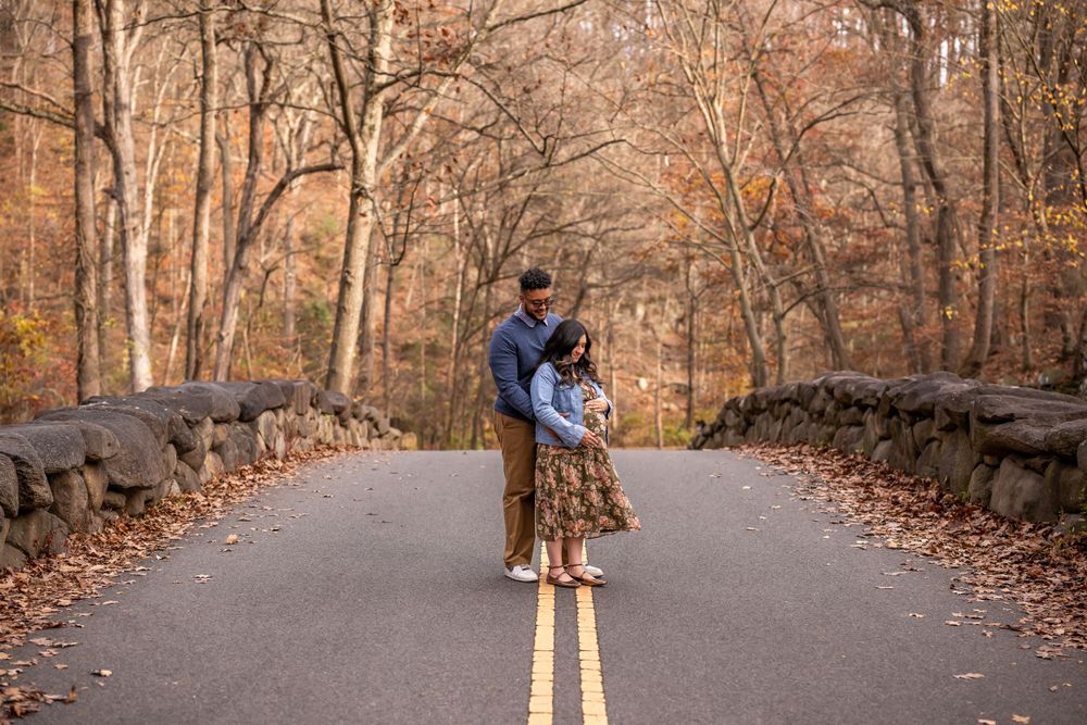 A Timeless Maternity Session: Kelly & Briknie at Rock Creek Park ...