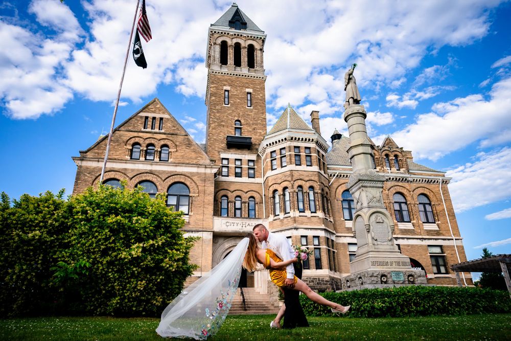 Kendra & Luke Elopement at Williamsport, PA - Christman Photography ...