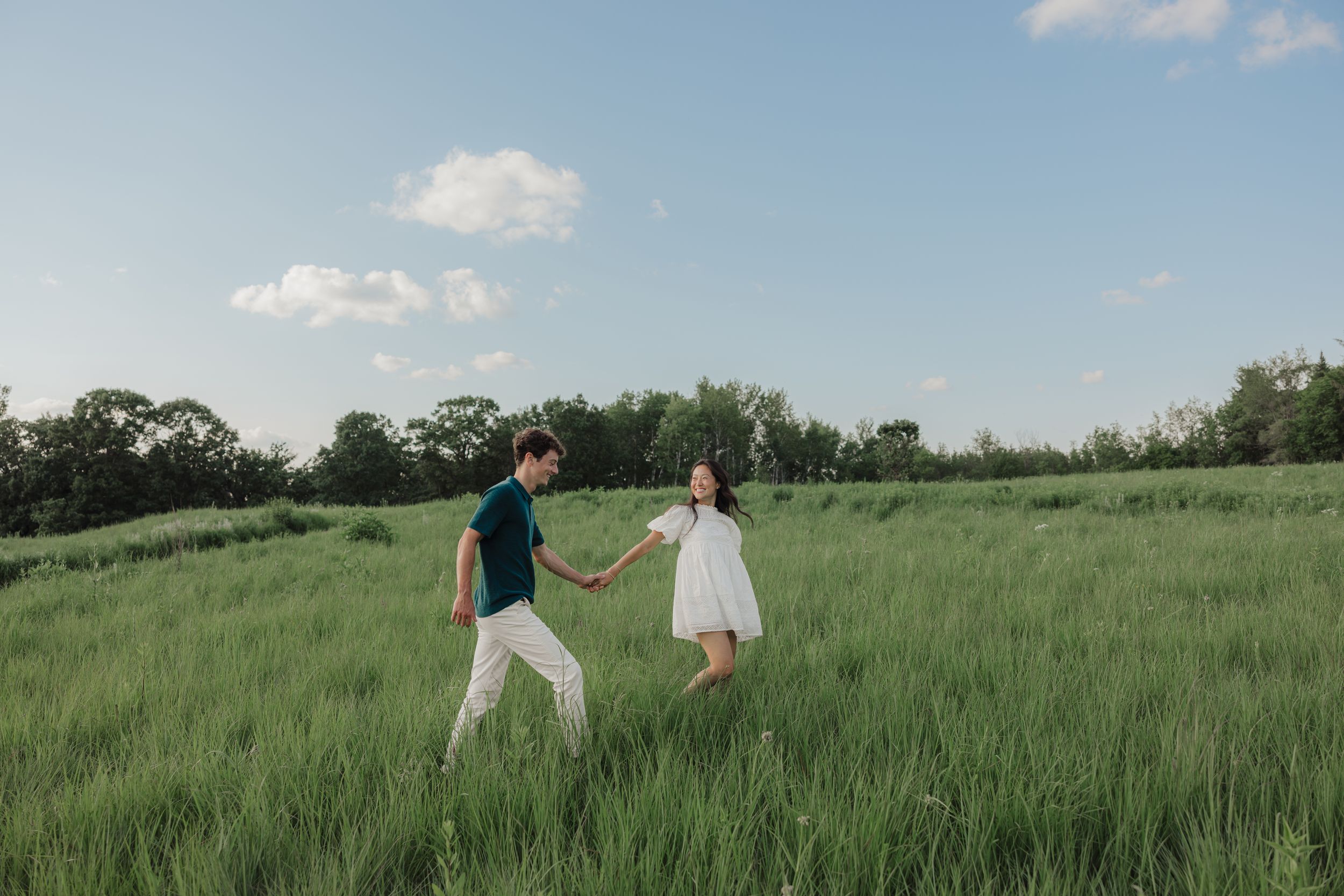Maya + Thomas | Engagement Session in Central Minnesota - Casey Swanson ...