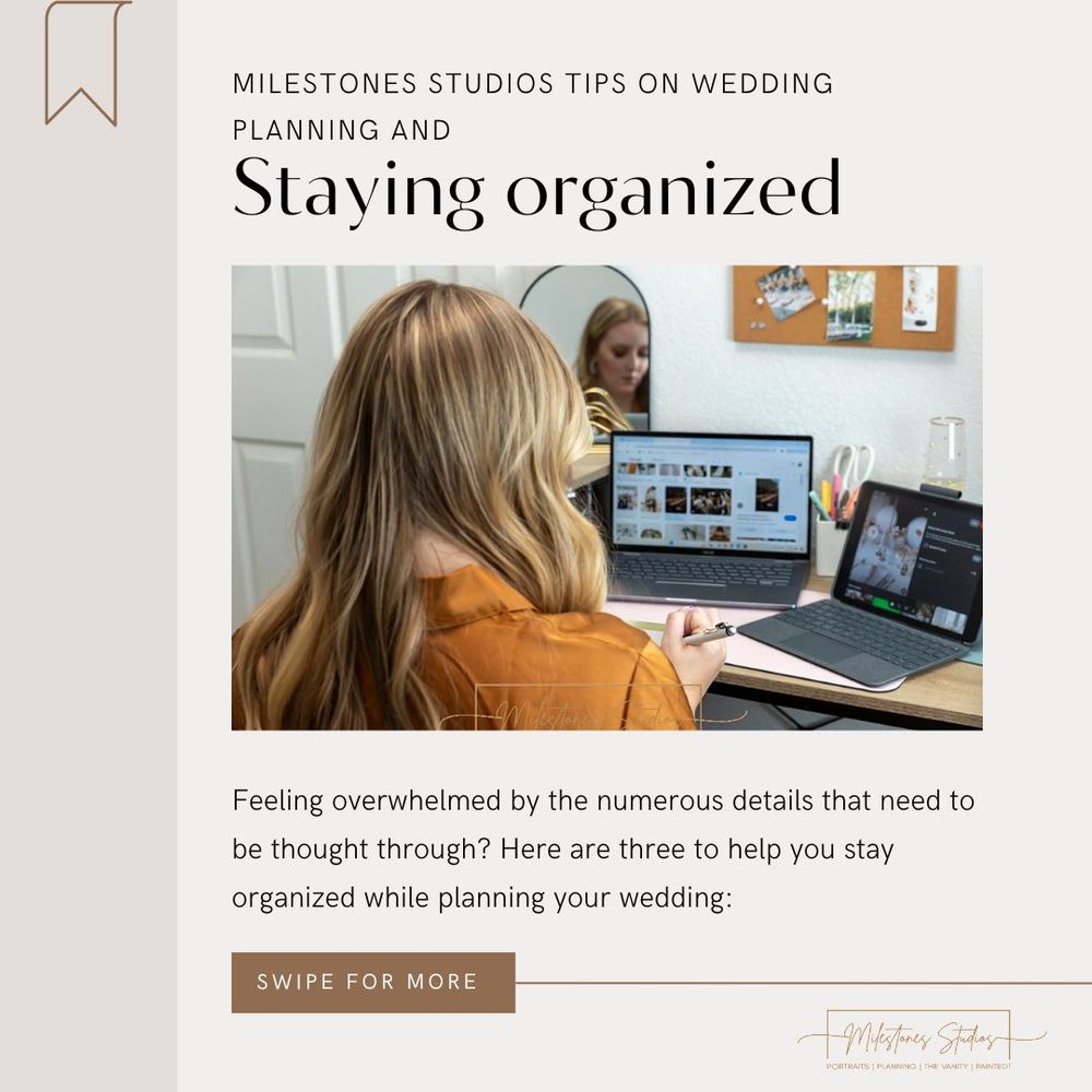 4 Tips to Stay Organized While Planning Your Wedding - Boise's Premier Wedding Experience ...