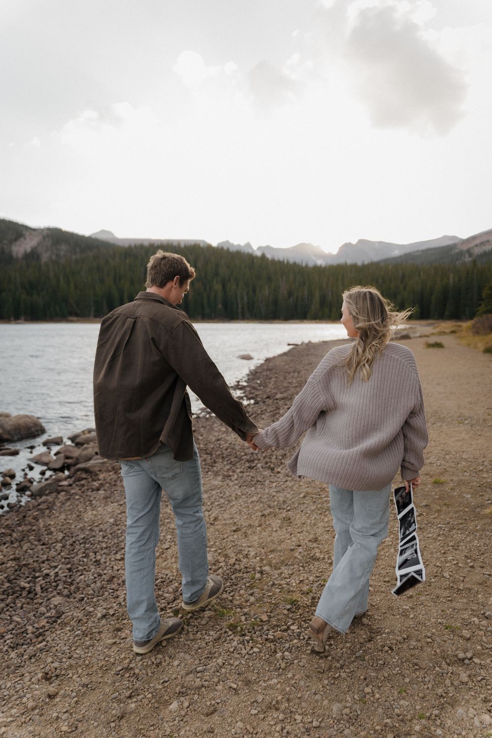 Maternity Portraits at Brainard Lake - Megan Hadley Photography