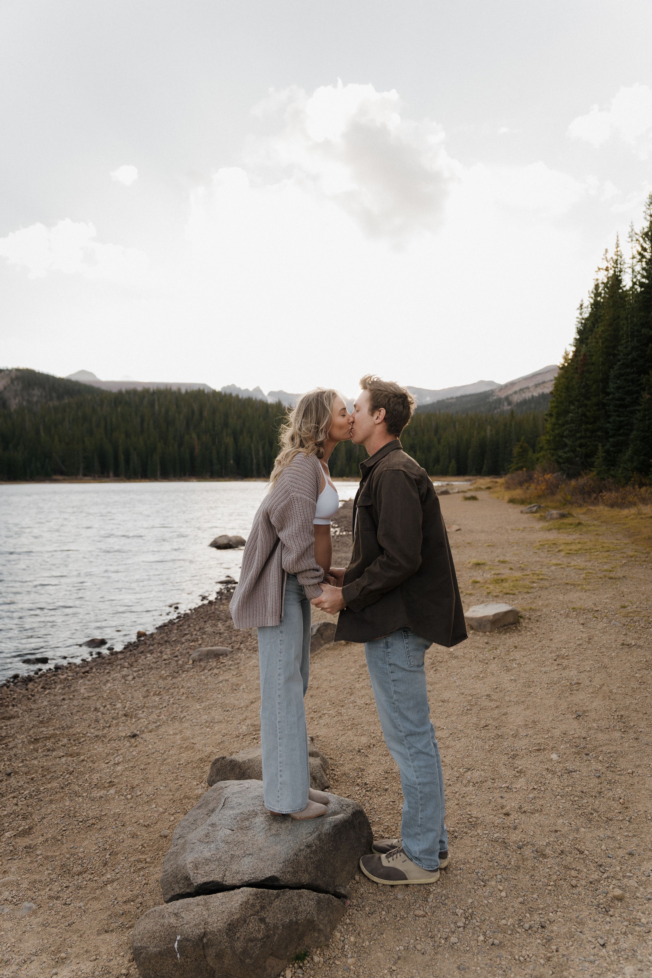 Maternity Portraits at Brainard Lake - Megan Hadley Photography