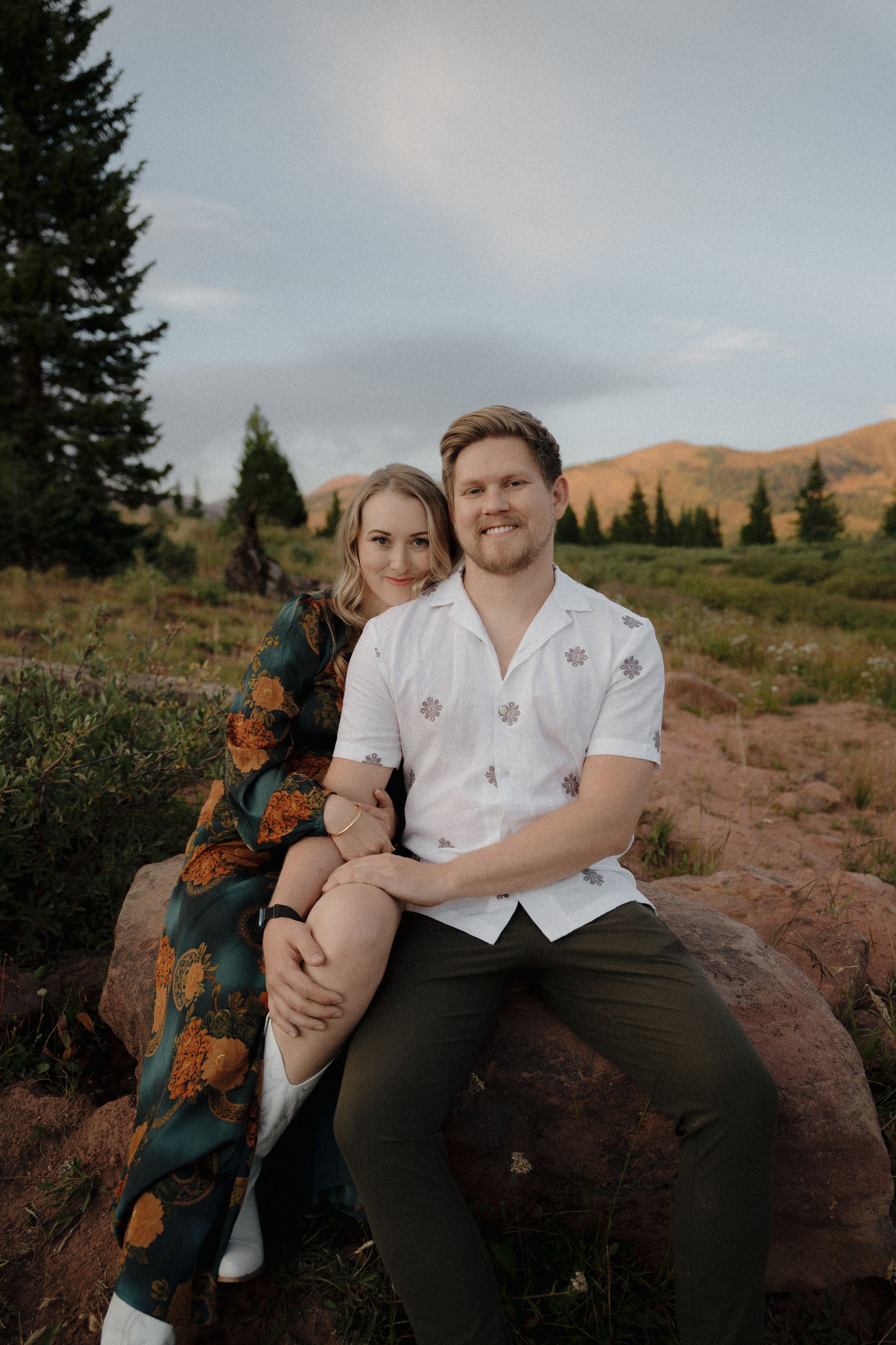 Sara & Ben's Couple Photos in Vail - Megan Hadley Photography