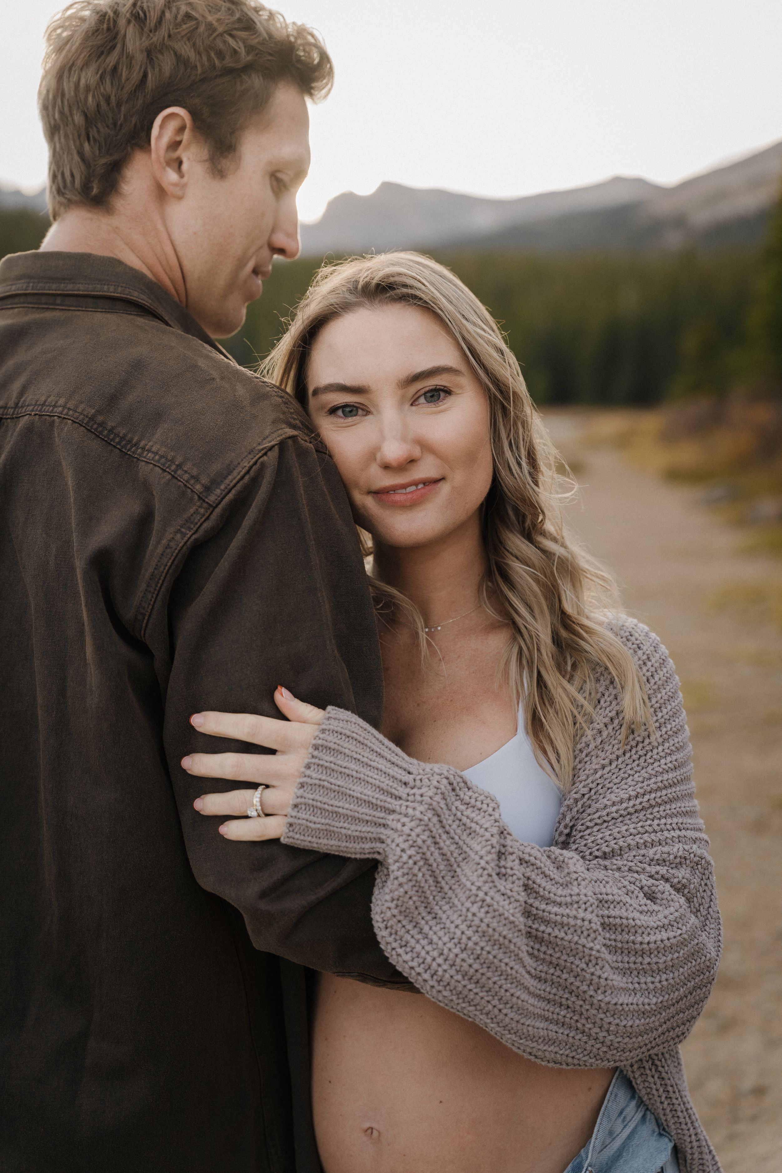 Maternity Portraits at Brainard Lake - Megan Hadley Photography