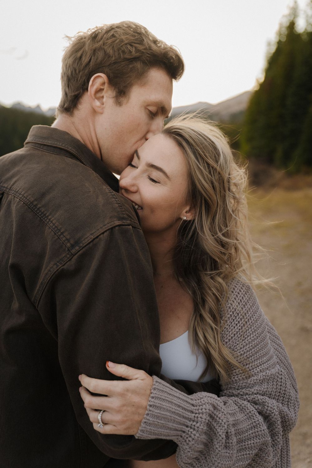 Maternity Portraits at Brainard Lake - Megan Hadley Photography