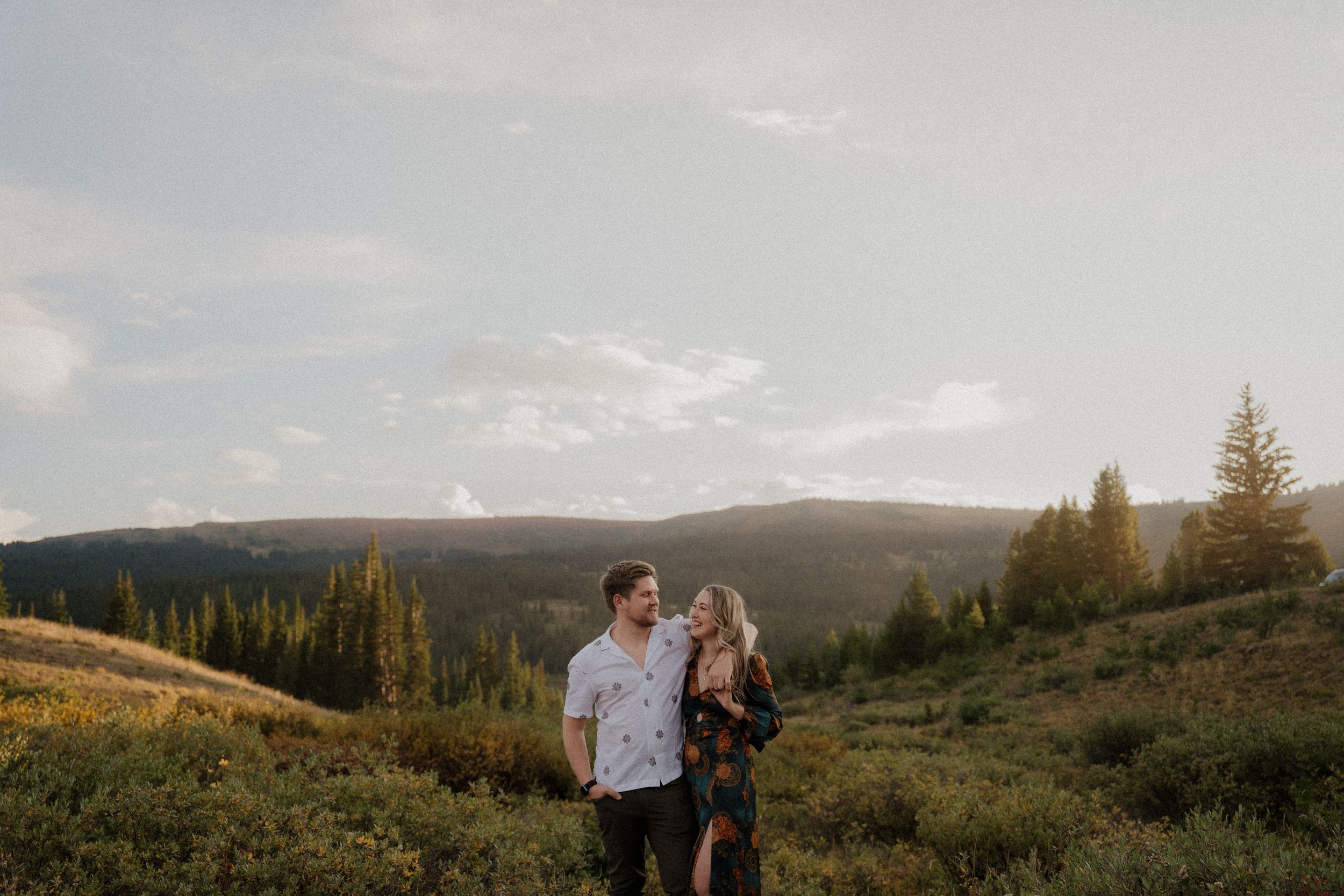 Sara & Ben's Couple Photos in Vail - Megan Hadley Photography