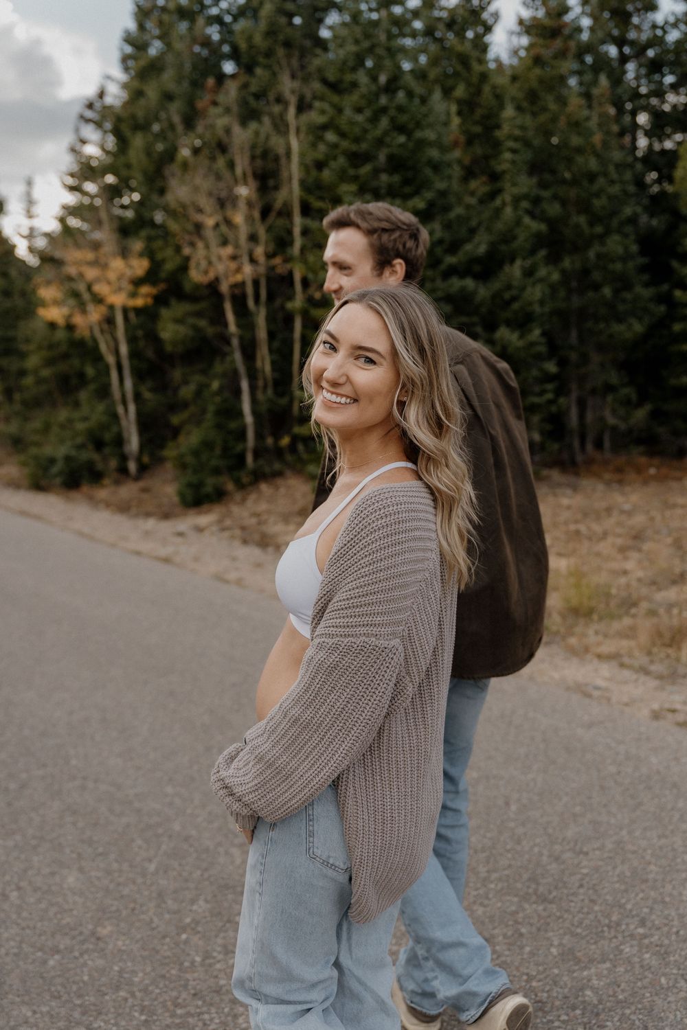 Maternity Portraits at Brainard Lake - Megan Hadley Photography