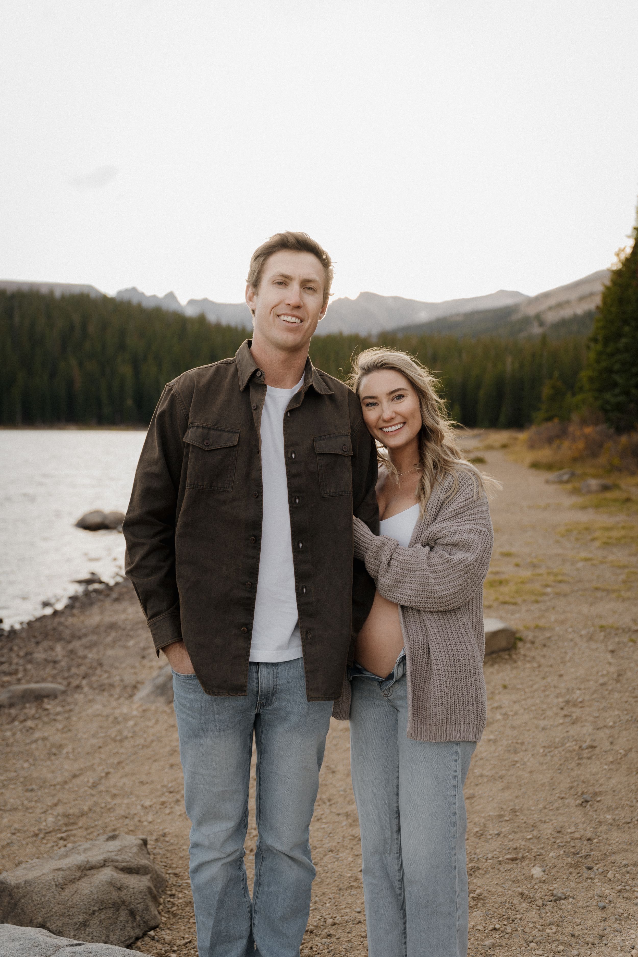 Jessica and Ryan's Maternity Portraits at Brainard Lake - Megan Hadley ...