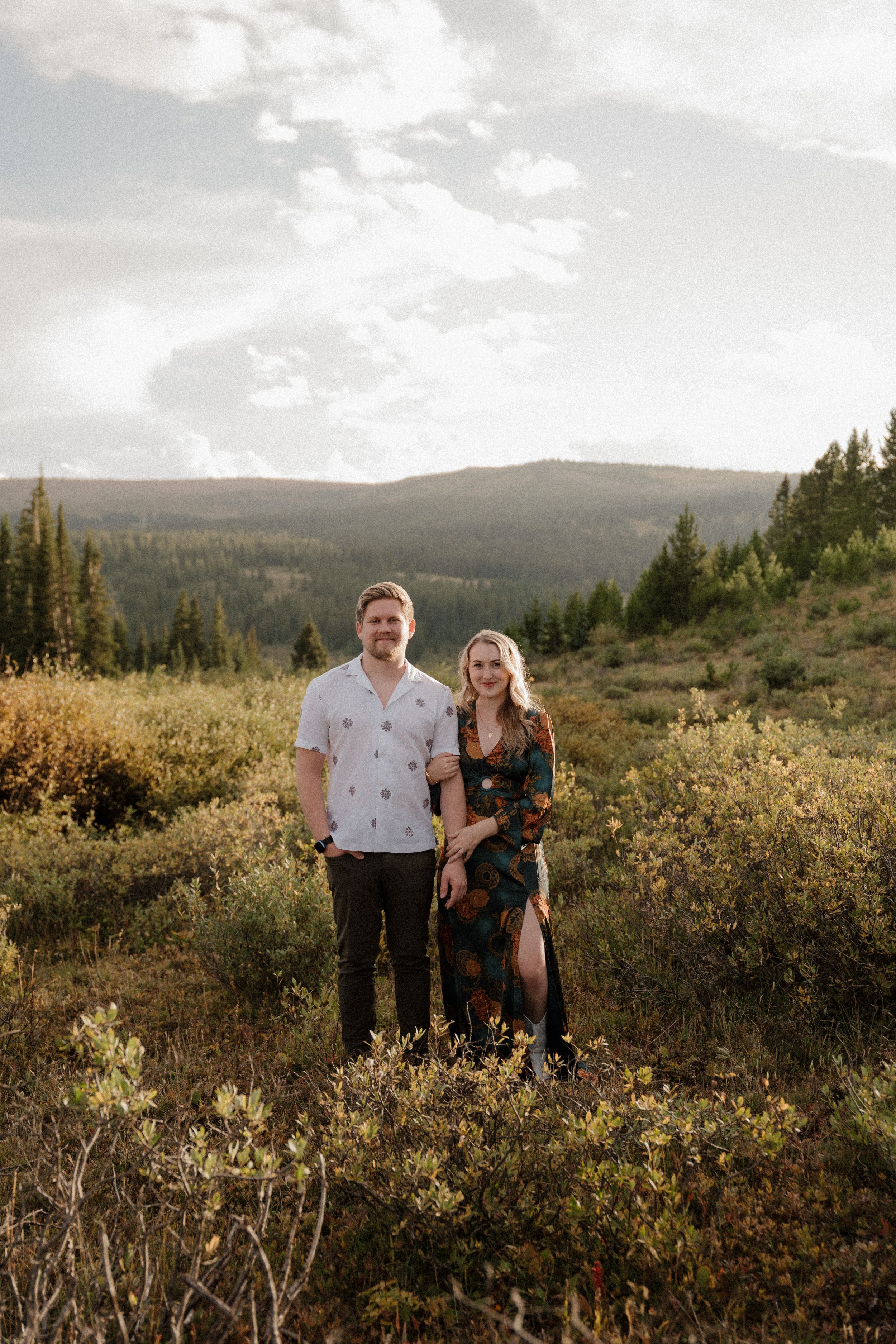 Sara & Ben's Couple Photos in Vail - Megan Hadley Photography
