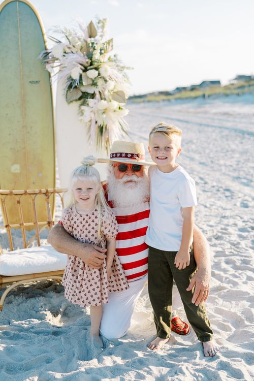 Surf Santa by Jessica Fredericks - Jessica Fredericks