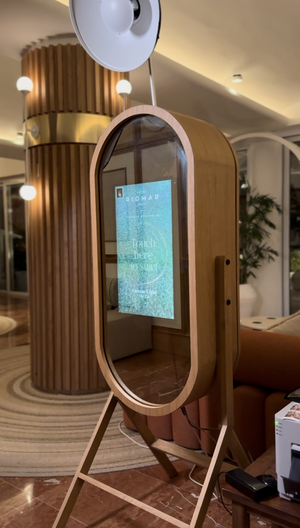 Retro Photo Booth - Dream Light Ibiza