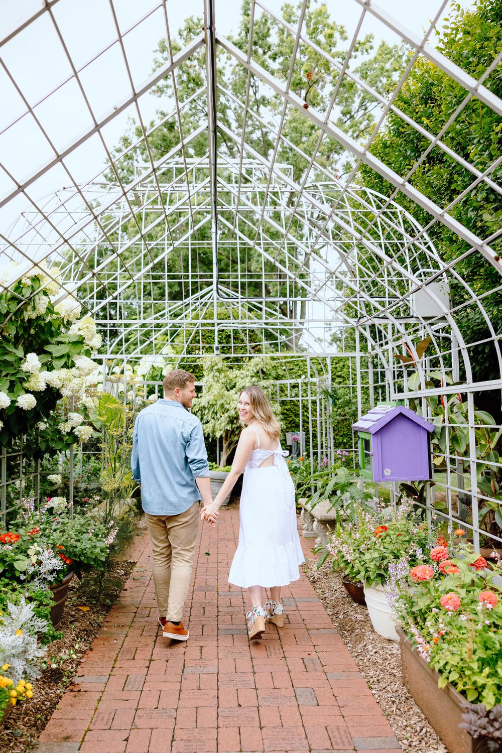 Taylor Conservatory Engagement Session | Taylor, MI - Perri Foster ...