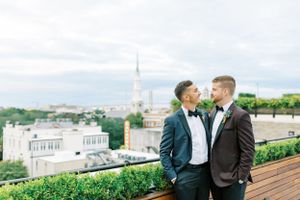 A Gorgeous Perry Lane Hotel Wedding: Bobby & John's Unforgettable Day ...
