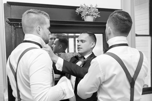 A Gorgeous Perry Lane Hotel Wedding: Bobby & John's Unforgettable Day ...