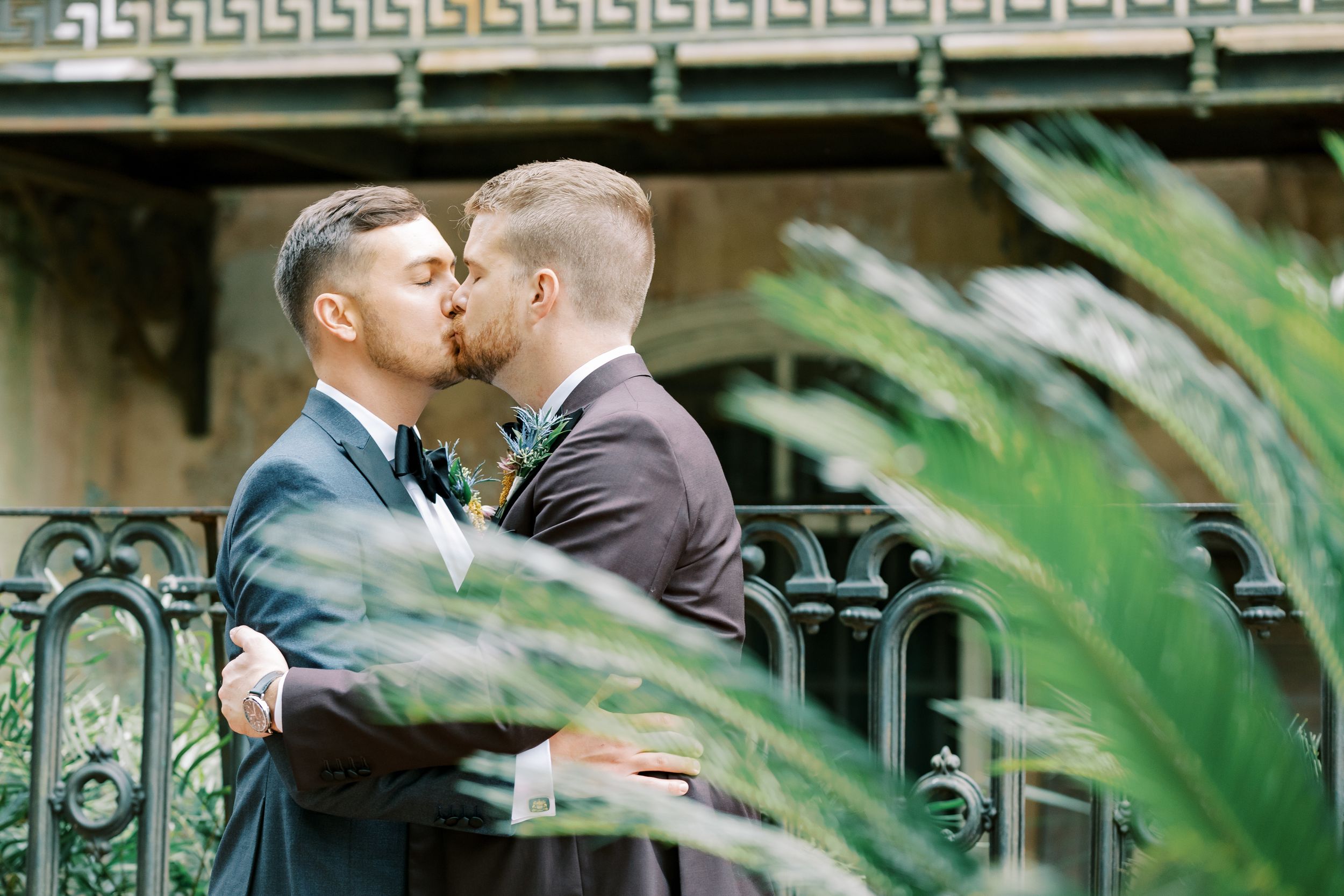 A Gorgeous Perry Lane Hotel Wedding: Bobby & John's Unforgettable Day ...