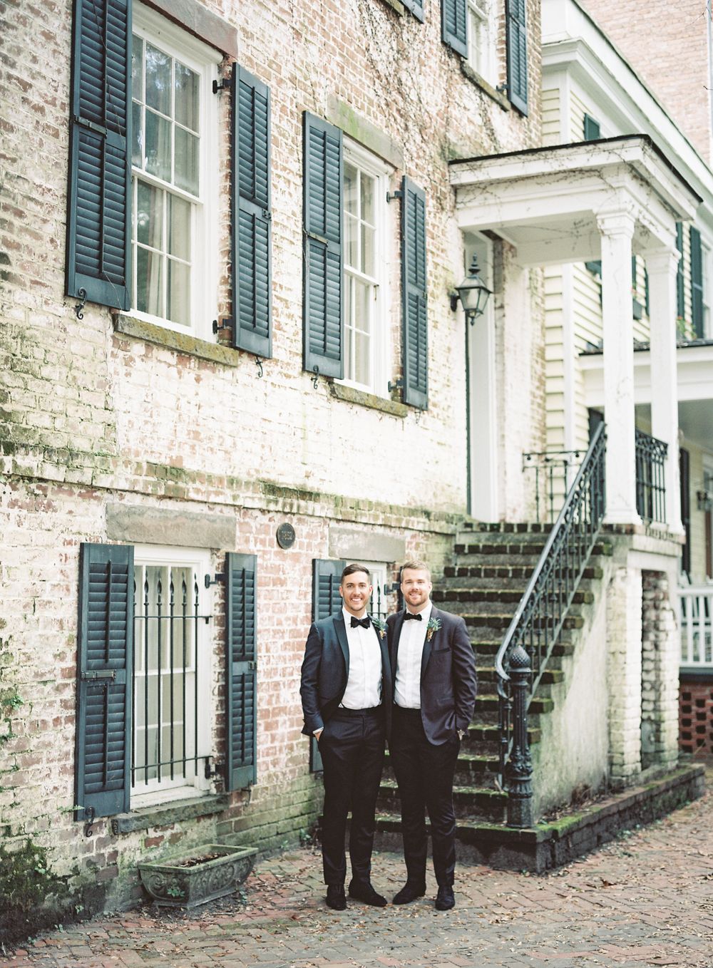 A Gorgeous Perry Lane Hotel Wedding: Bobby & John's Unforgettable Day ...