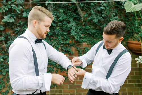 A Gorgeous Perry Lane Hotel Wedding: Bobby & John's Unforgettable Day ...