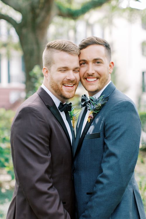 A Gorgeous Perry Lane Hotel Wedding: Bobby & John's Unforgettable Day ...