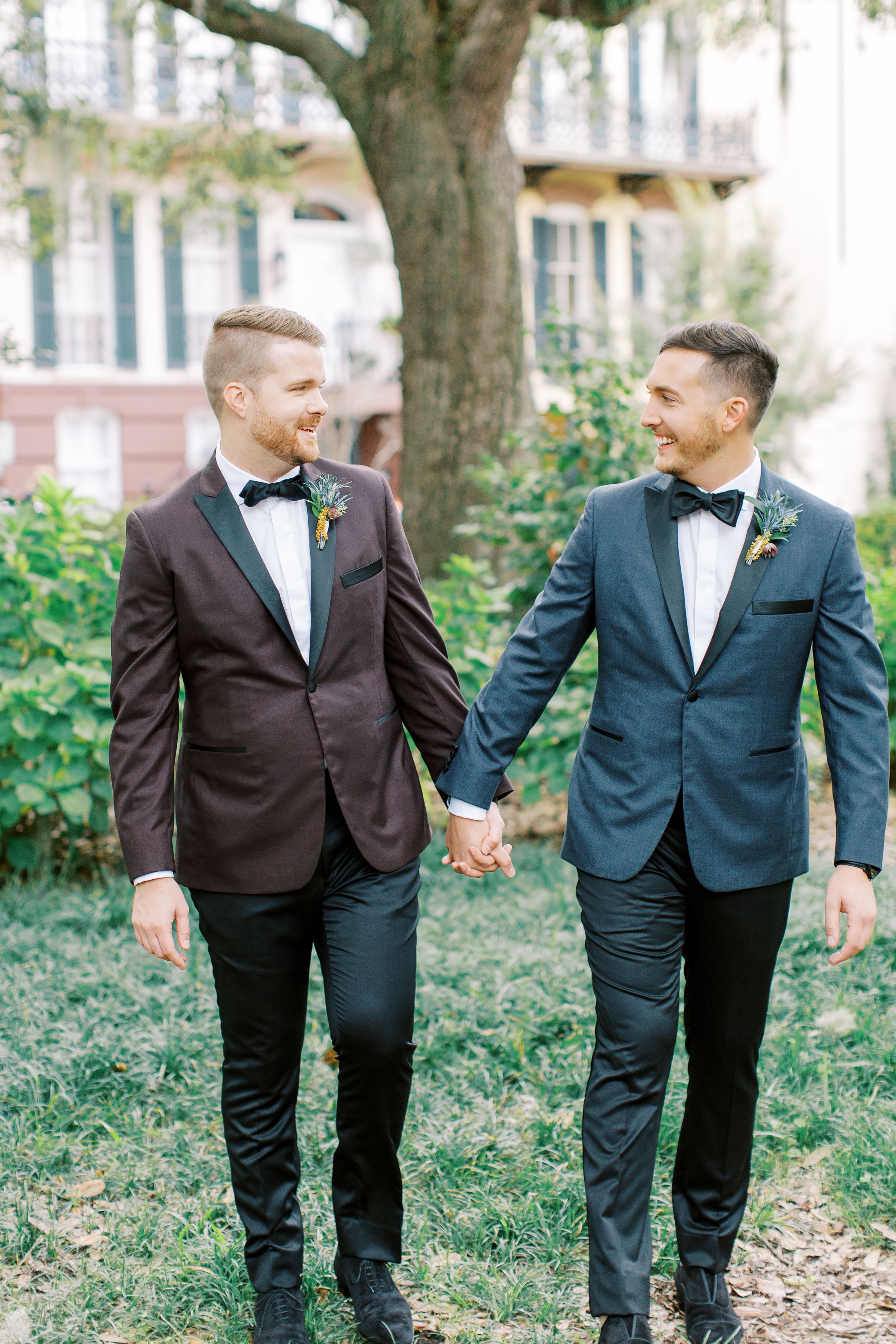 A Gorgeous Perry Lane Hotel Wedding: Bobby & John's Unforgettable Day ...
