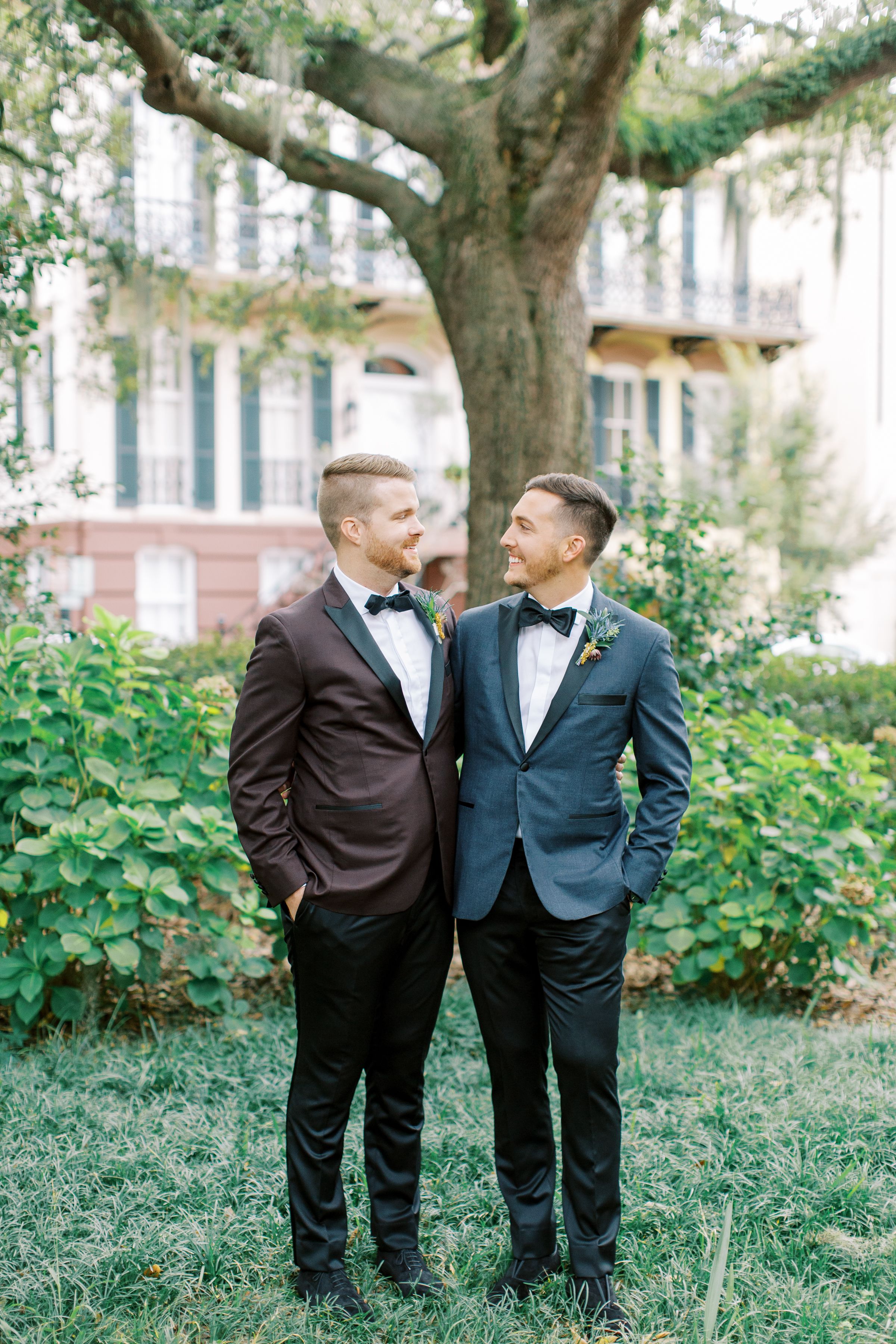 A Gorgeous Perry Lane Hotel Wedding: Bobby & John's Unforgettable Day ...