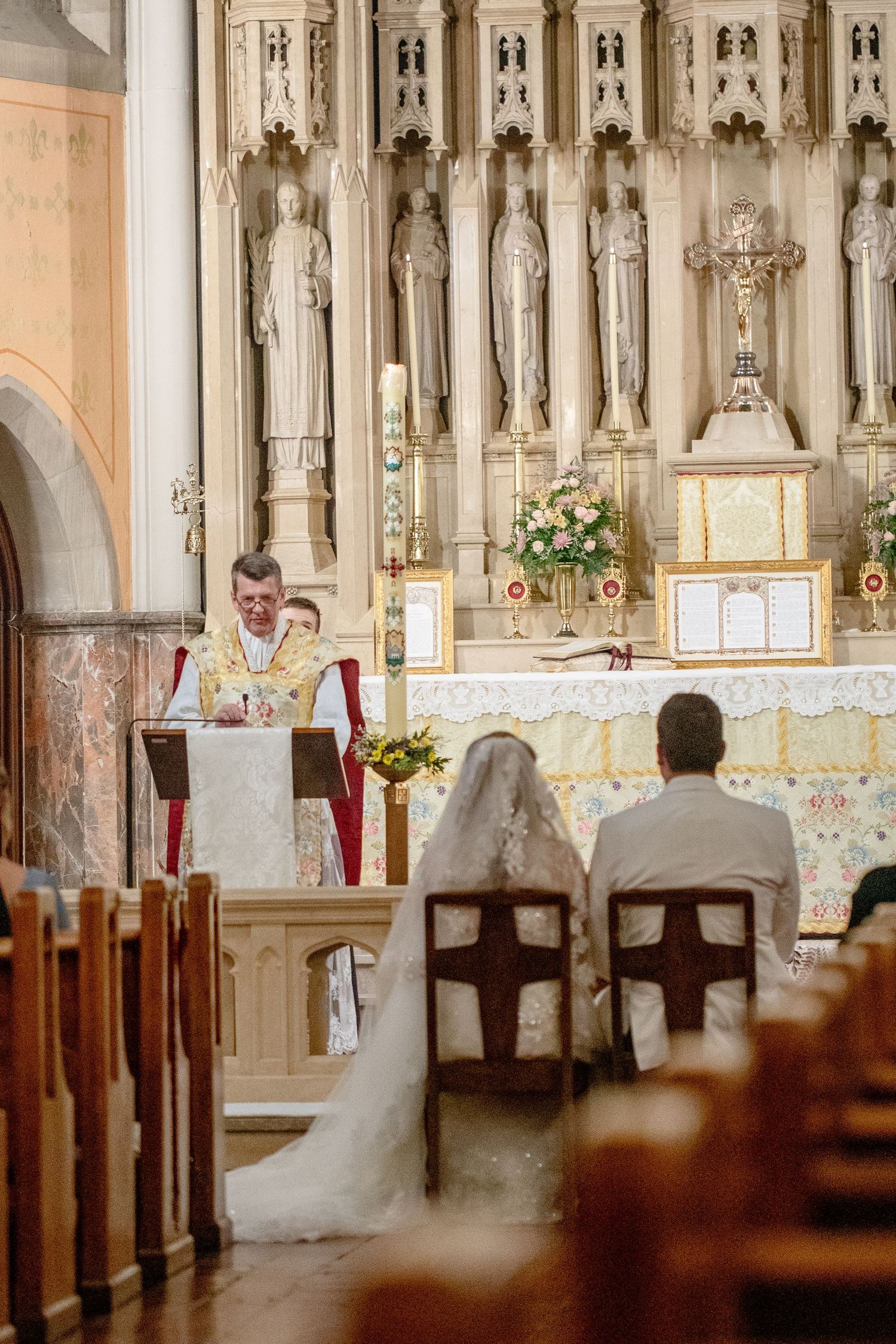 Catholic Wedding Photographer | Littlest Flower Photography